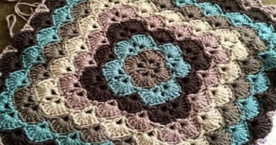 Ocean Shell Blanket | Crochet Blanket - CROCHET STEP BY STEP